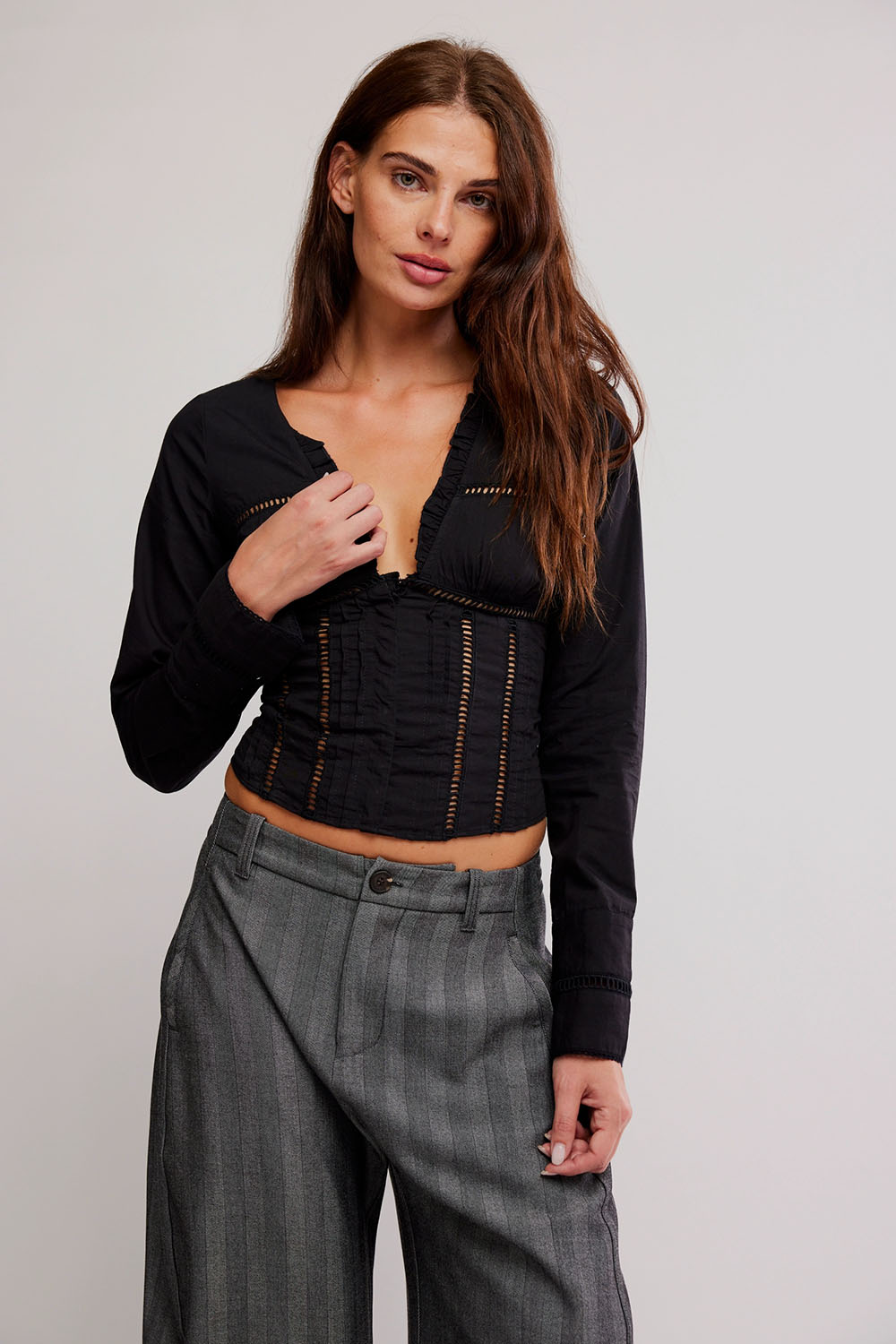 FRANKIE CORSET TOP — EVRGREEN Clothing